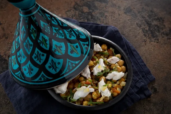 Recette tajine-de-legumes-au-safran