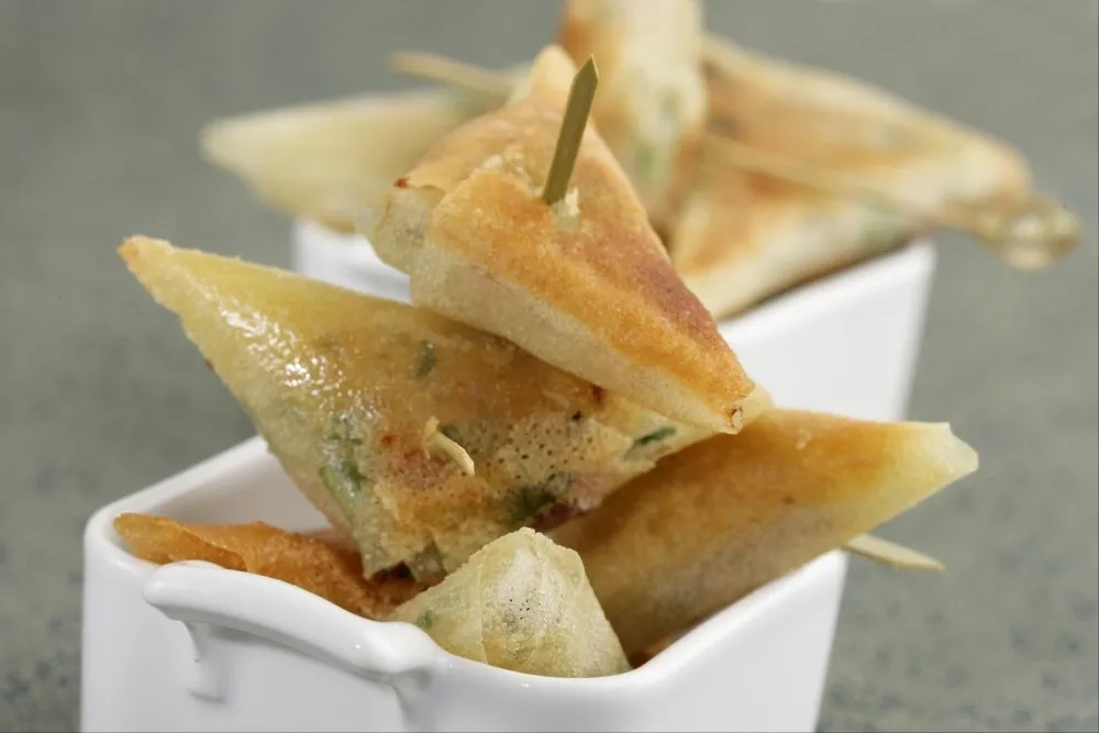 Recette samoussa-de-boeuf-basilic-gingembre-et-citron-confit