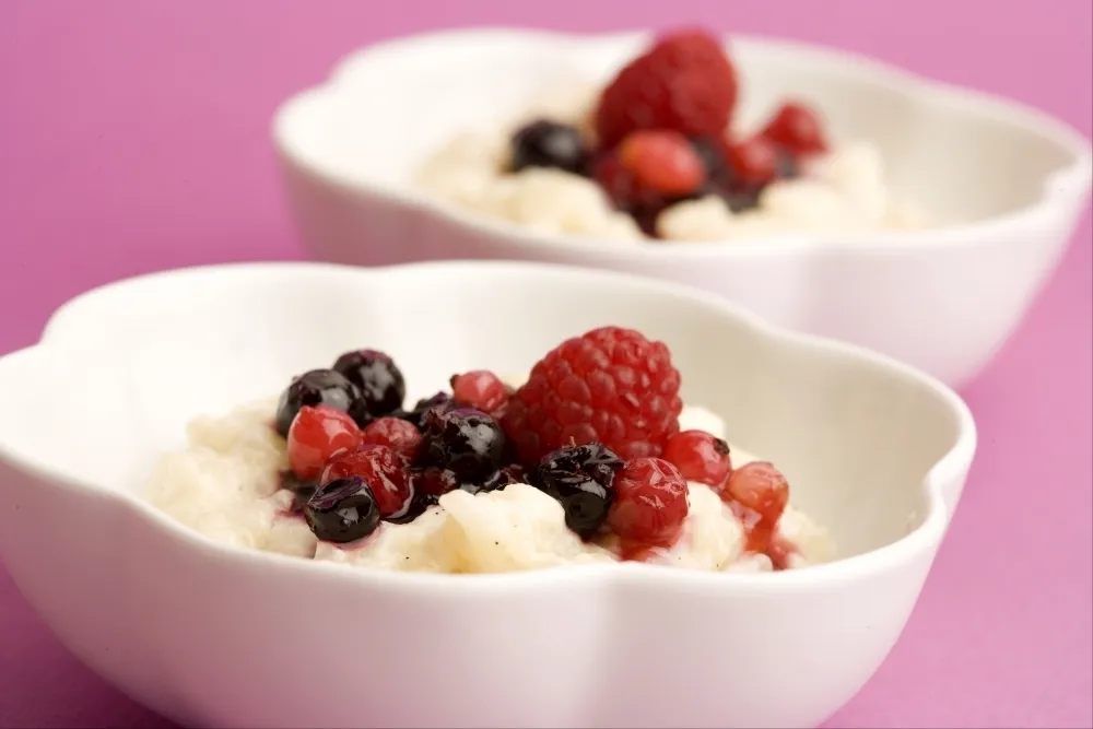 Recette riz-au-lait-coeur-de-fruits-rouges