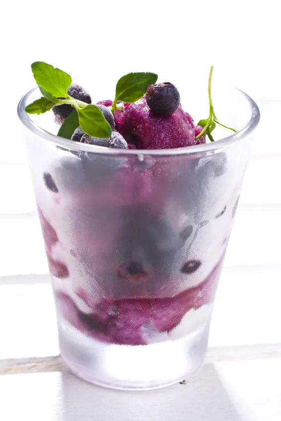 Recette sorbet-myrtille