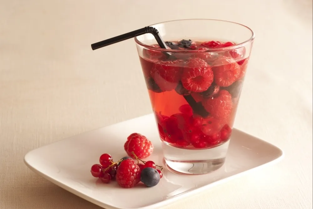 Recette Punch aux fruits rouges