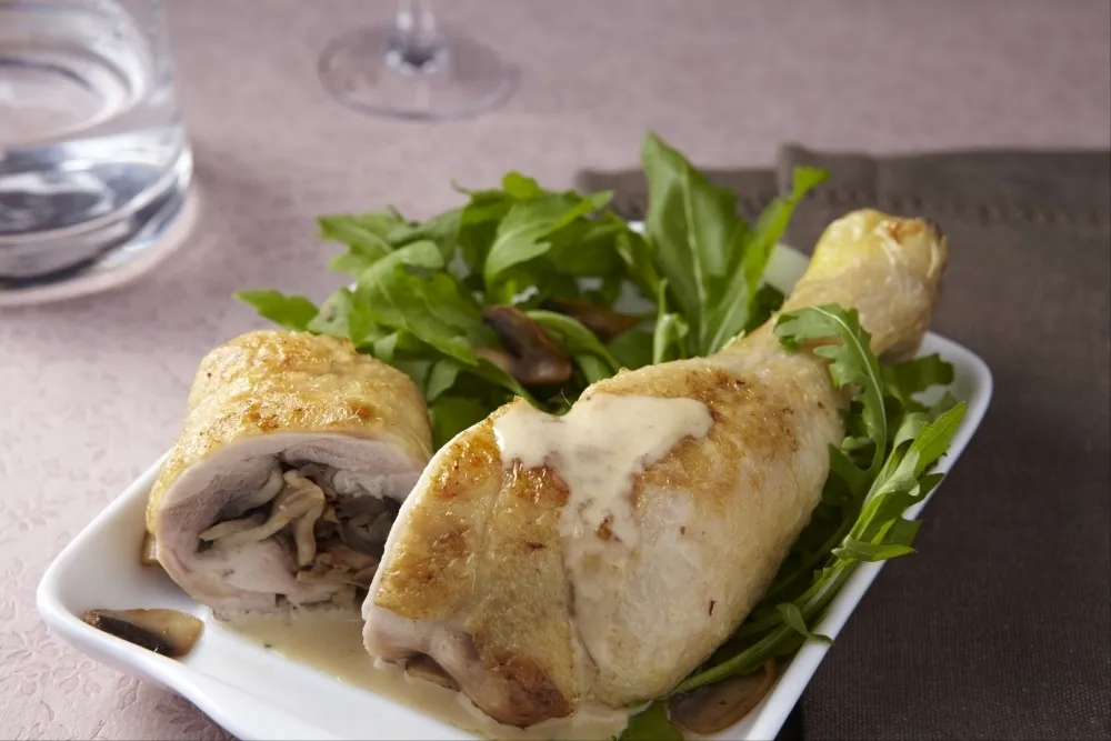 Recette Gigolette de volaille aux champignons