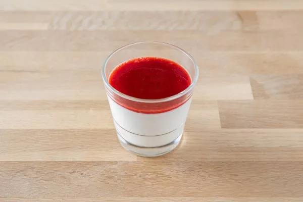 Recette Fromage blanc et coulis aux fruits rouges