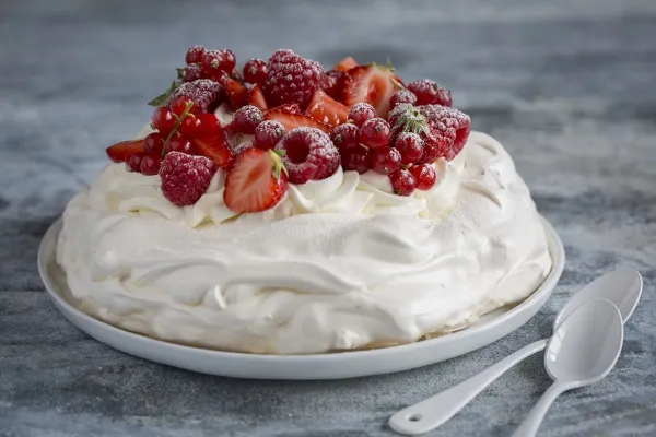 Recette Pavlova aux fruits rouges
