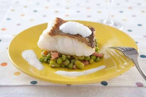 Recette Pavé de lieu jaune en basse température, sauce béarnaise acidulée